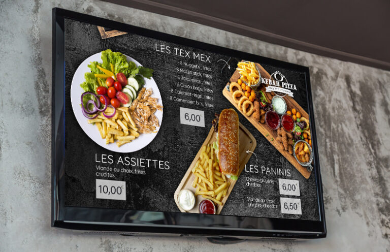 Affichage dynamique de vos menus pour restaurant - Tayeb Koncept